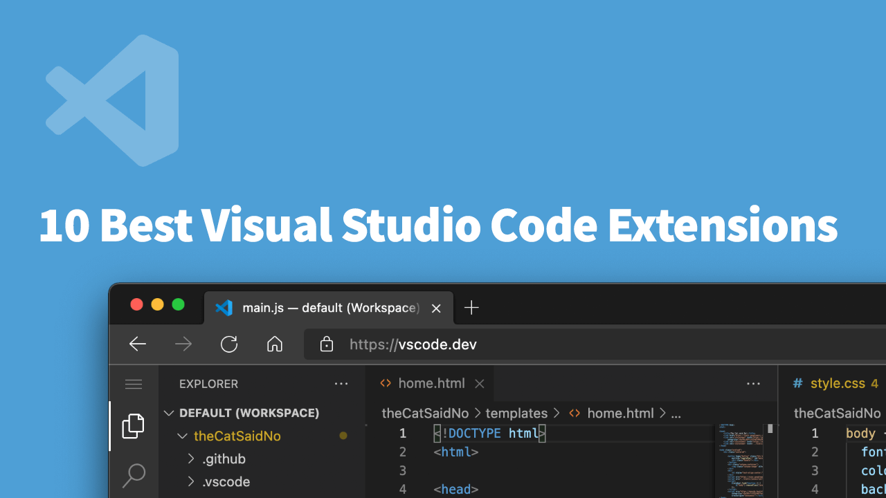 Best Visual Studio Code Extensions For 2022 Sabe io